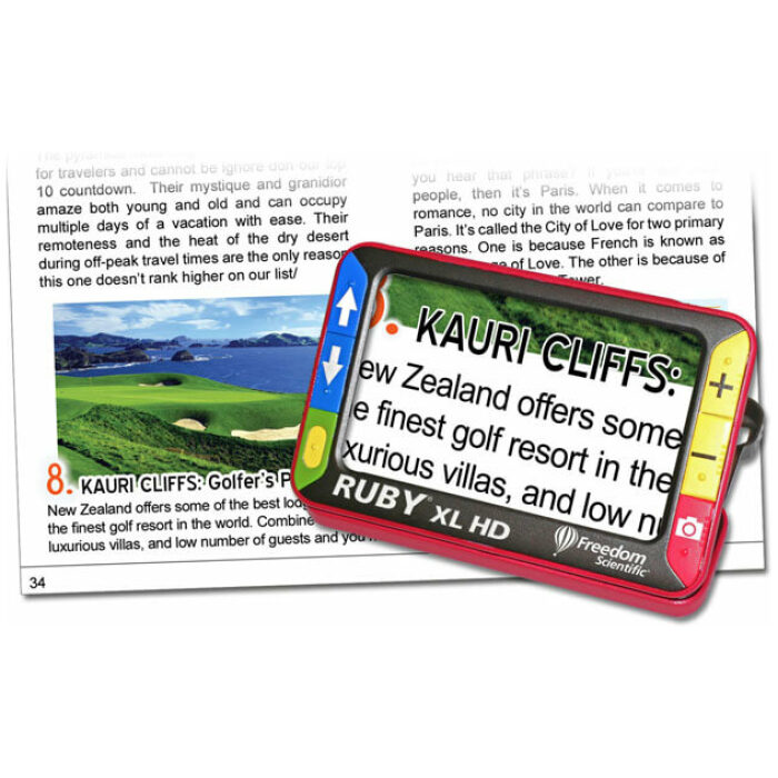 RUBY XL HD - Electronic Magnifier | Low Vision Aids