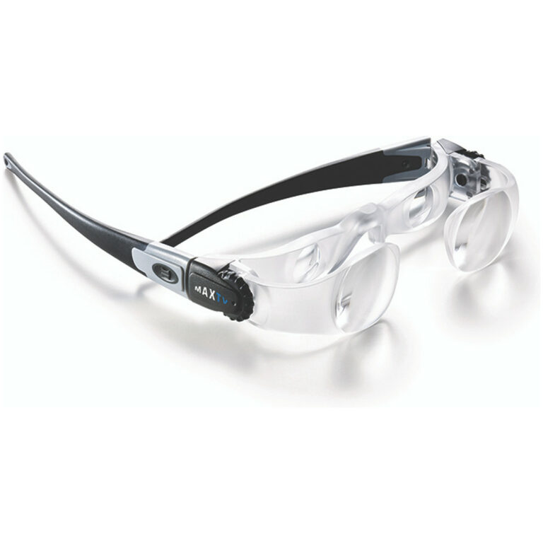 The MaxTV telescope glasses are made for the visually impaired and are ...